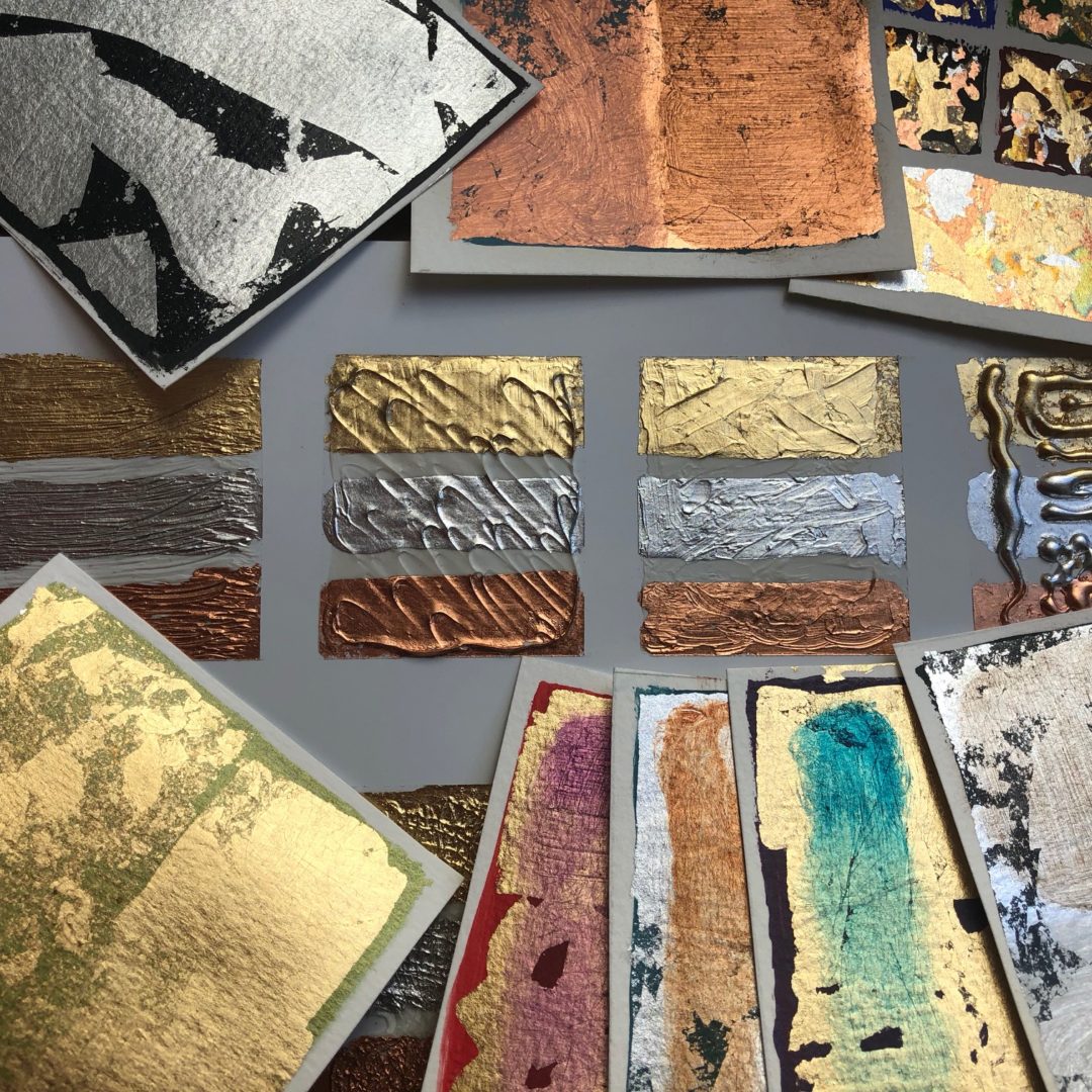 Metallic Leafing Applications | South Main Creative